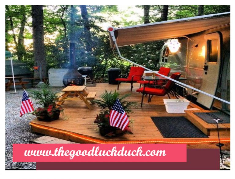 30+ Best RV Deck Ideas (How To Build & Design Ideas)