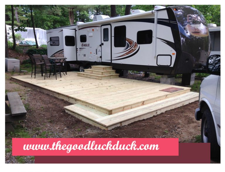 30+ Best RV Deck Ideas (How To Build & Design Ideas)