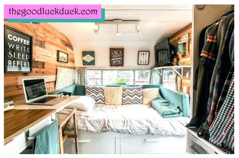50+ RV Decorating Ideas (Tips & Designs) - The Good Luck Duck