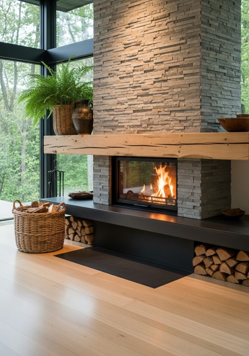 Modern Fireplace Ideas for Your Home | Rethinking the Hearth - The Good ...