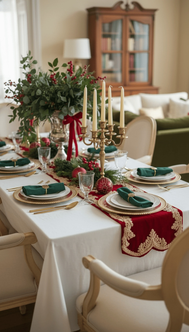 Festive Christmas Table Decor Ideas for a Festive Feast
