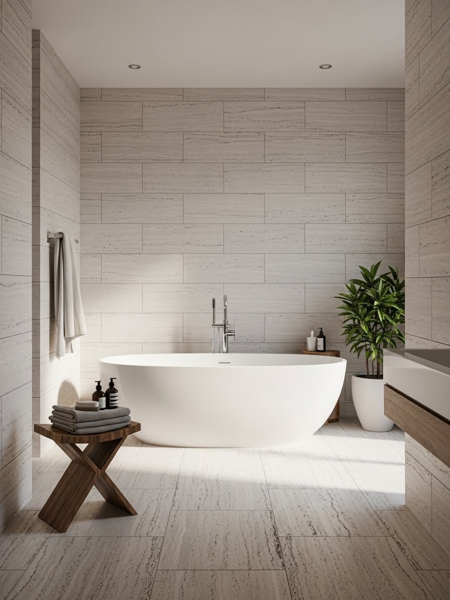 Relaxed Spa Bathroom Design Ideas As Home Wellness Sanctuary