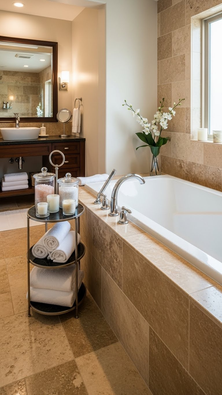 Relaxed Spa Bathroom Design Ideas As Home Wellness Sanctuary