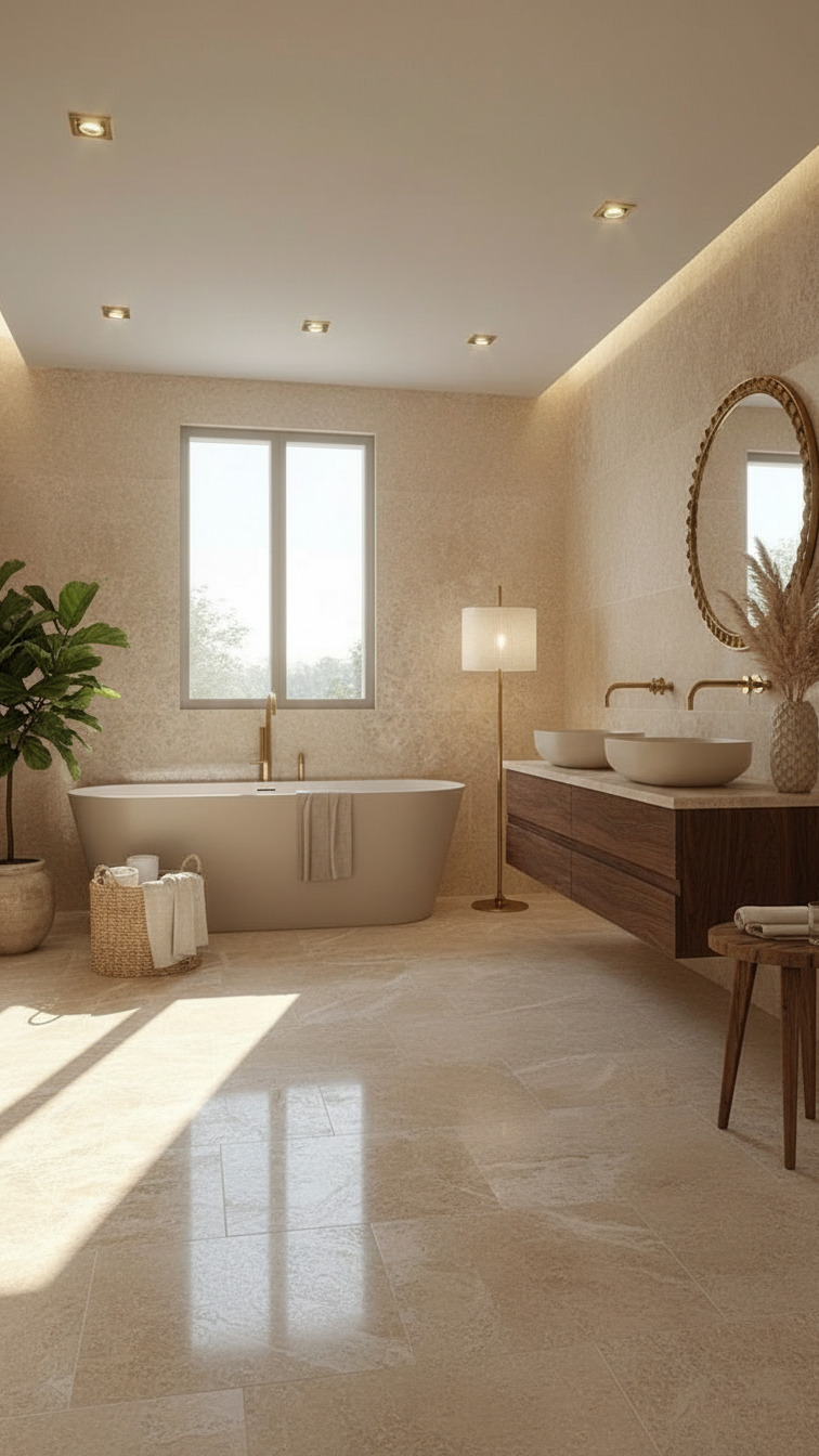 Relaxed Spa Bathroom Design Ideas As Home Wellness Sanctuary
