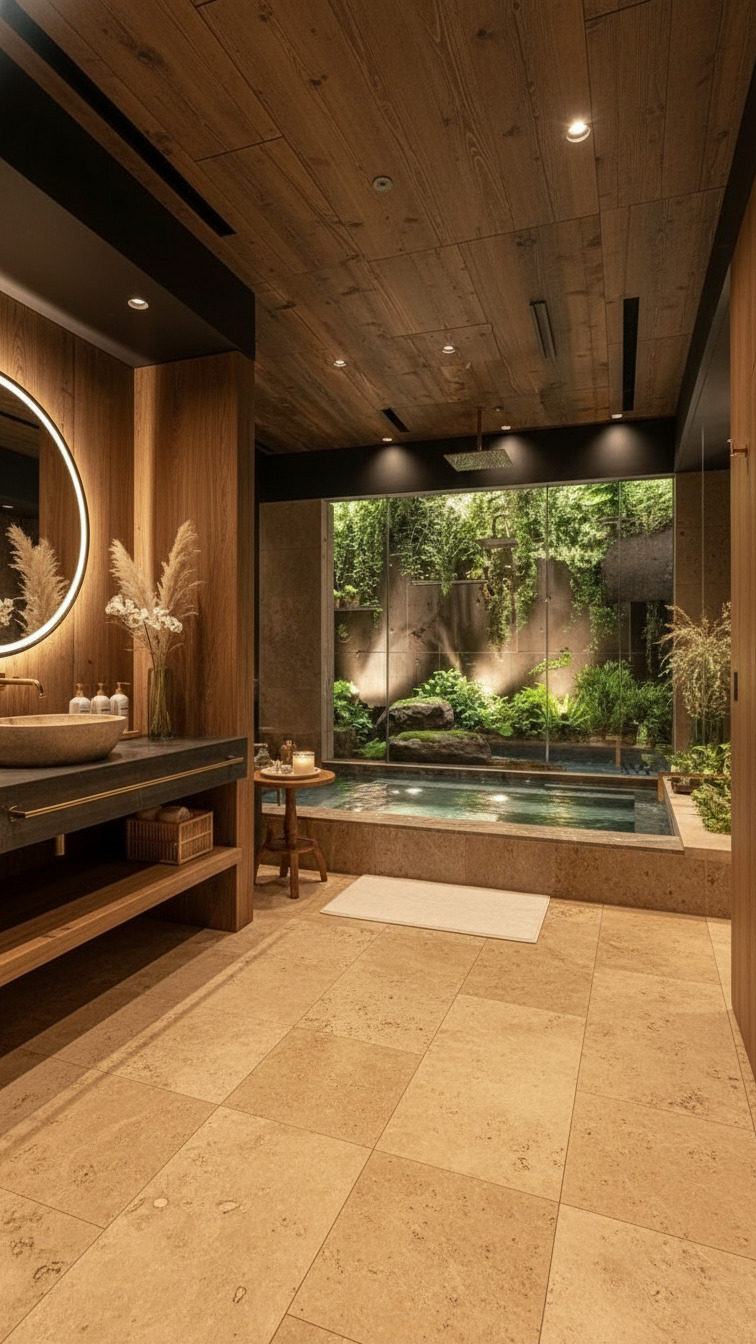Relaxed Spa Bathroom Design Ideas As Home Wellness Sanctuary