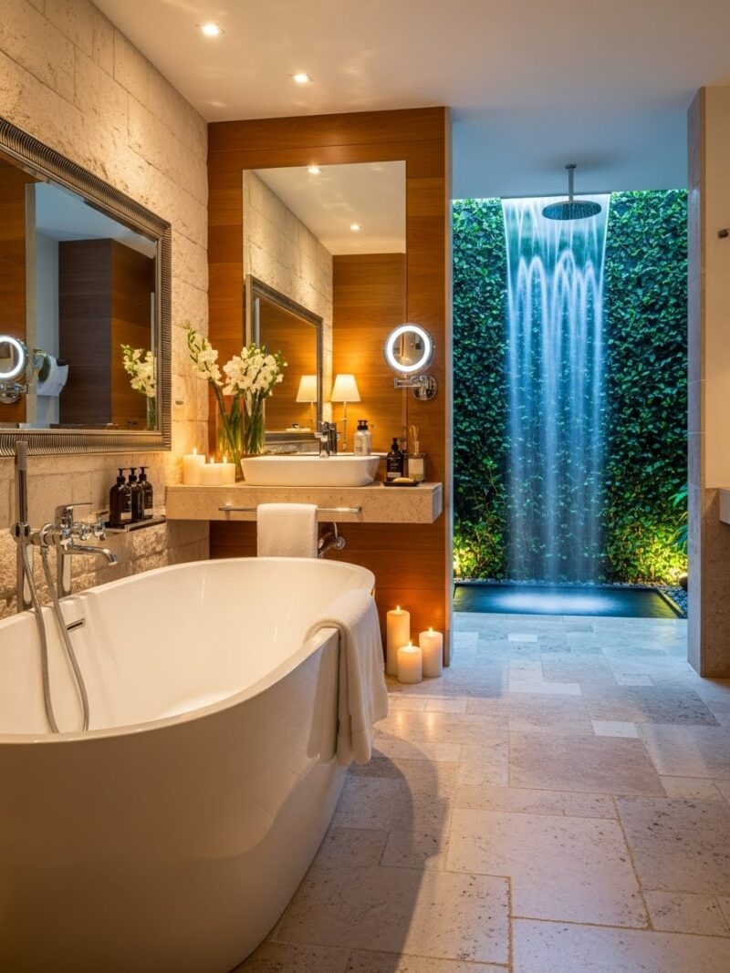 Relaxed Spa Bathroom Design Ideas As Home Wellness Sanctuary