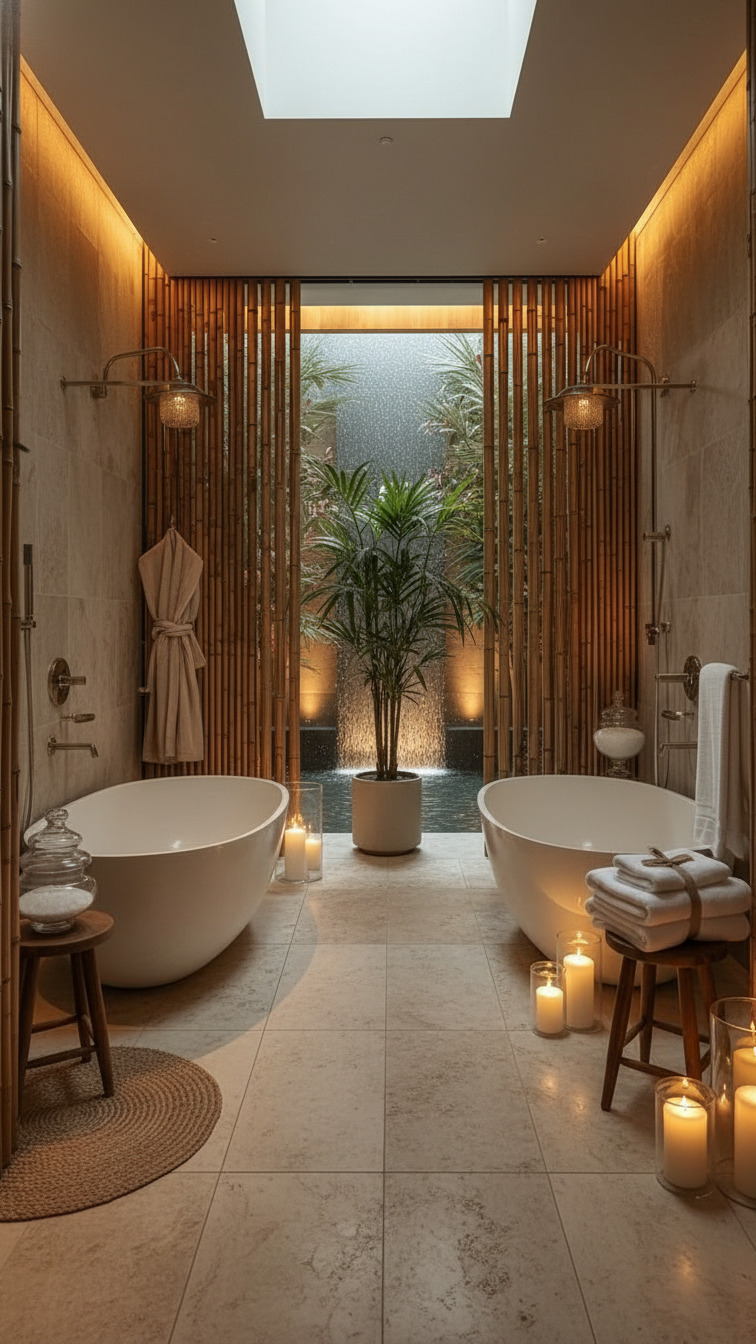 Relaxed Spa Bathroom Design Ideas As Home Wellness Sanctuary