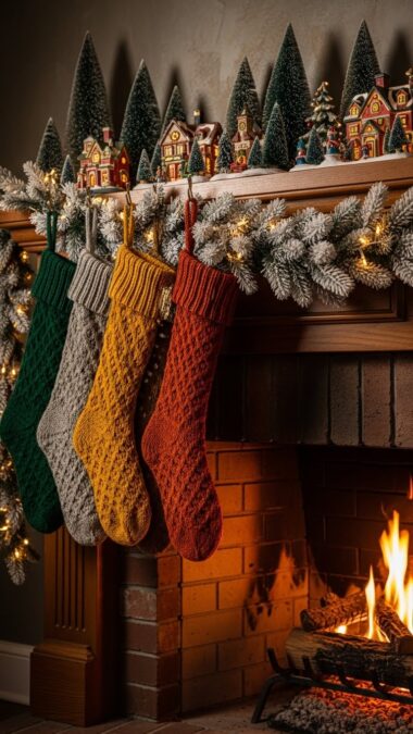 27 Creative Christmas Stocking Ideas to Brighten Your Holiday Mantel