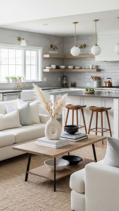 29 Stunning Open Kitchen Ideas for a Modern, Spacious Home