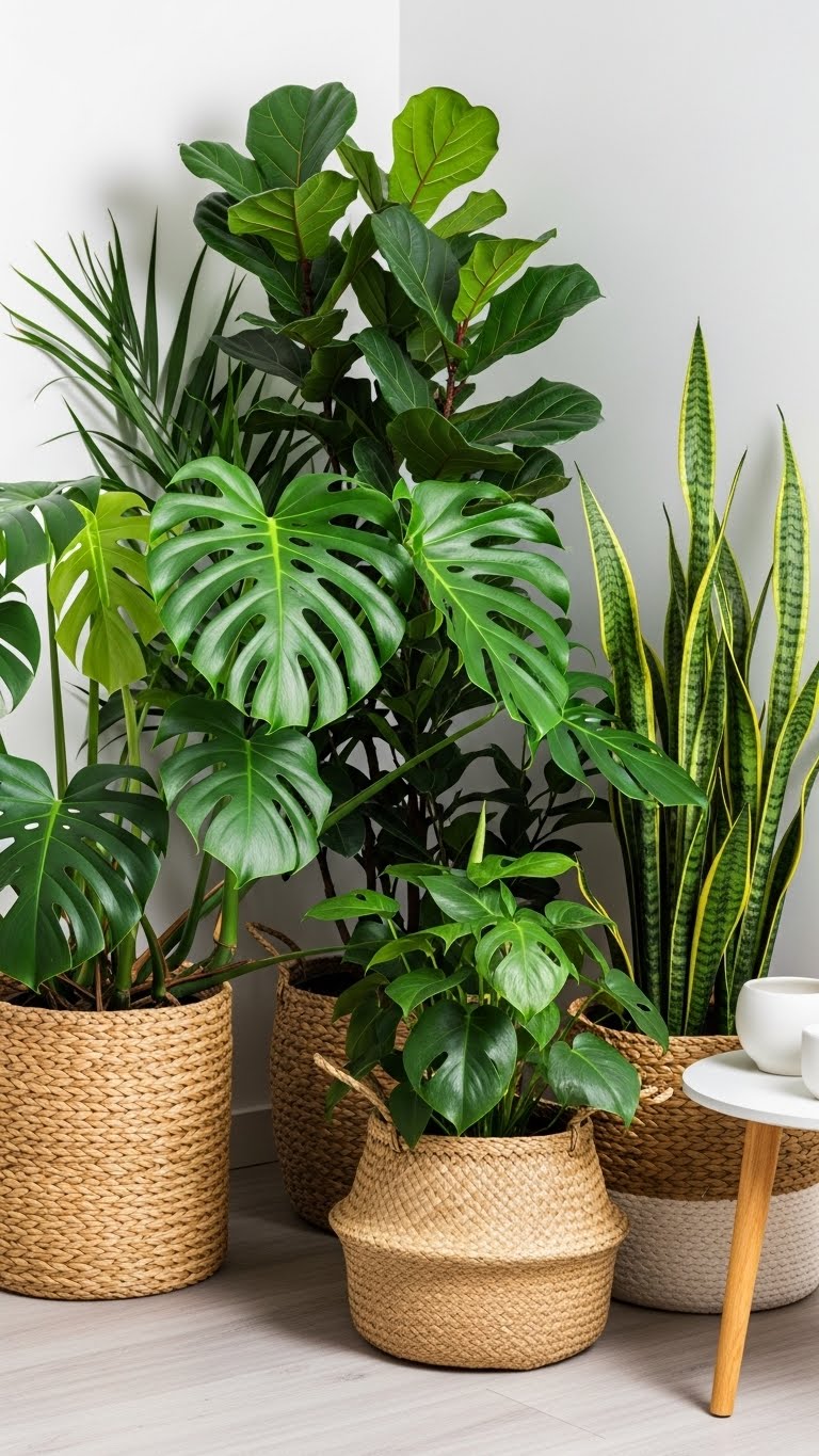 37 Stylish Large Indoor Plants That Connects Us To Nature