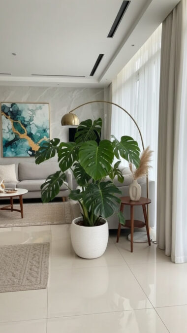 37 Stylish Large Indoor Plants That Connects Us To Nature