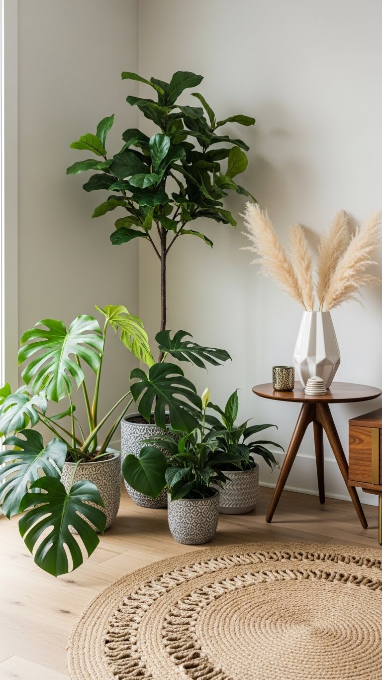 37 Stylish Large Indoor Plants That Connects Us To Nature