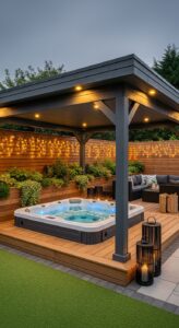 43 Outdoor Jacuzzi Ideas for a Private Garden Oasis
