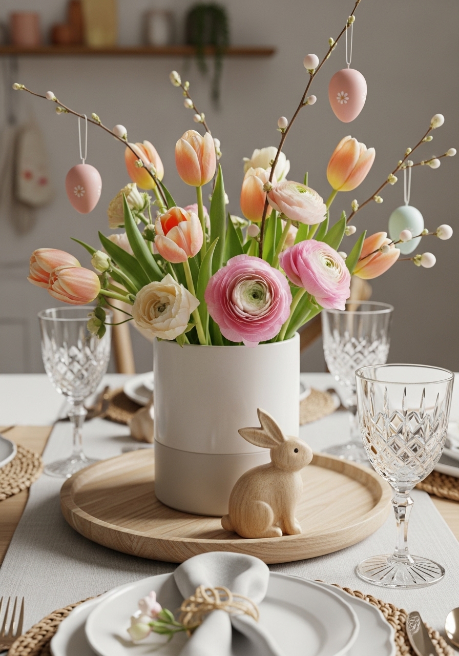 40 Charming Spring Table Decor Ideas for Easter and Beyond